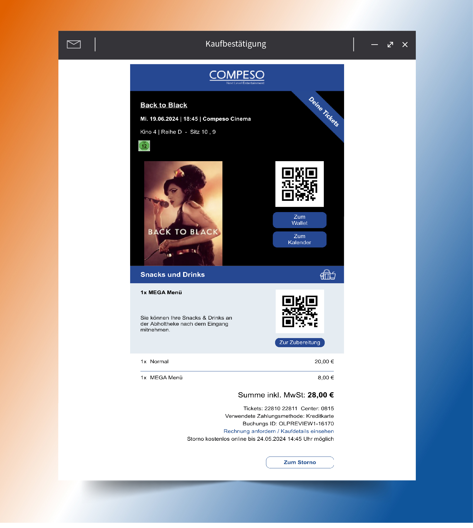 Neue Kaufbestätigungsmail • COMPESO